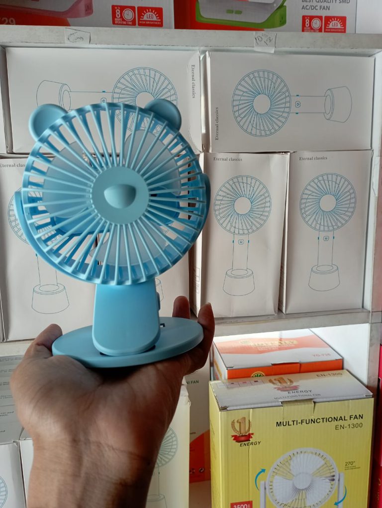 USB Table Fan Mini Wind Power Handheld Clip Fan Desktop Convenient ...